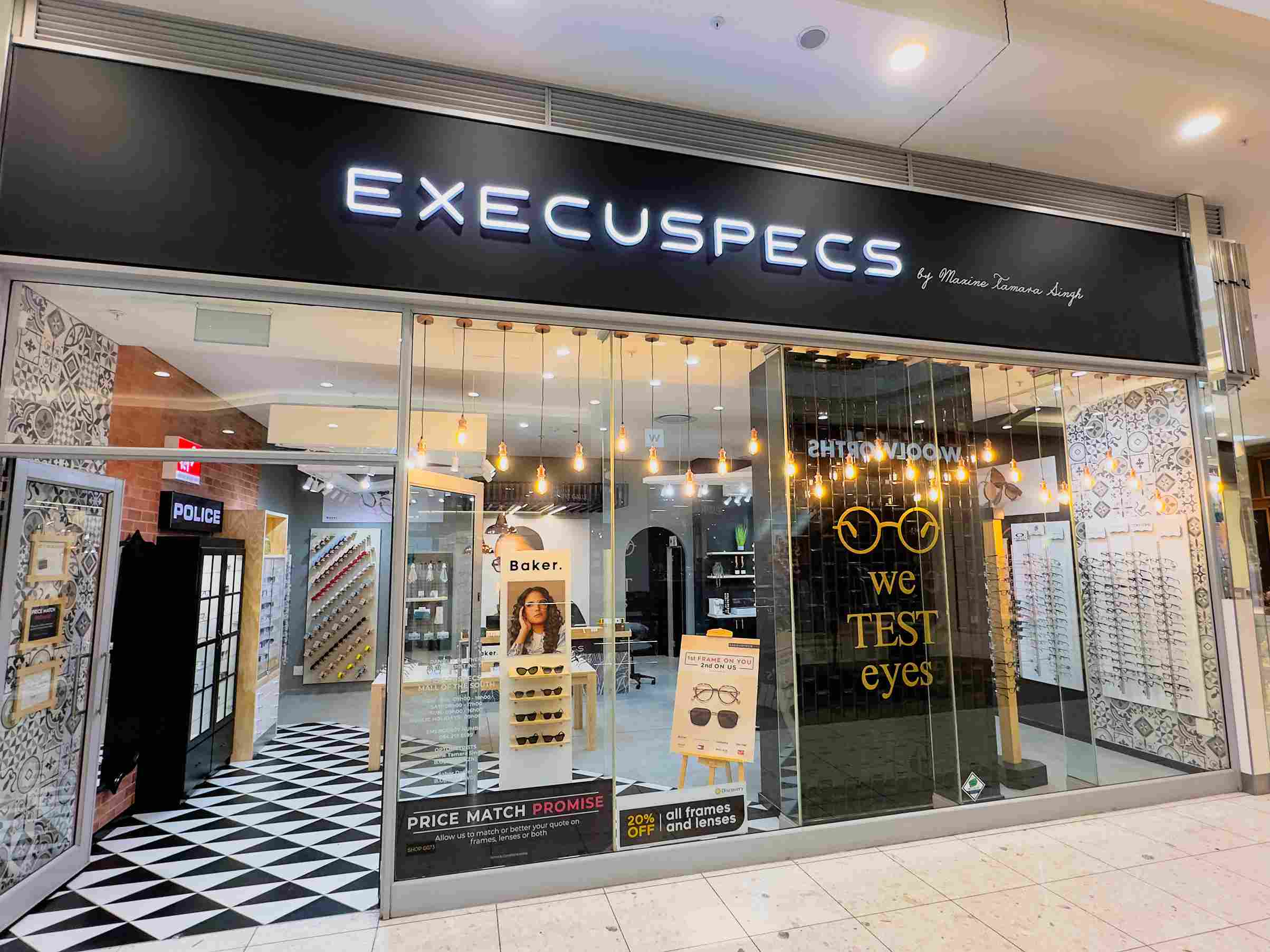 Execuspecs Mall Of The South - Optometrist In Johannesburg